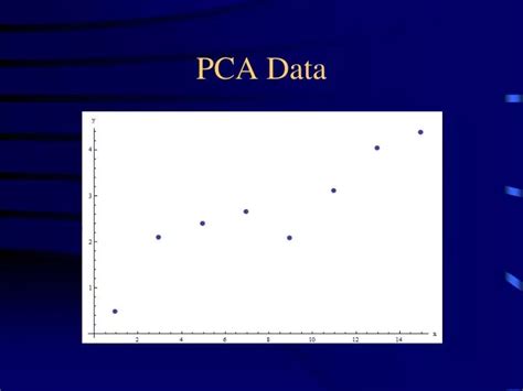 PPT PCA Data PowerPoint Presentation Free Download ID
