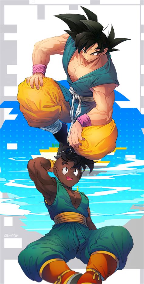 Son Goku And Uub Dragon Ball And More Drawn By Ommmyoh Danbooru