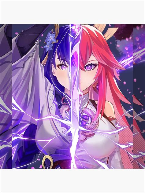 Raiden Shogun And Yae Miko New Scenes Genshin Impact