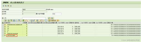 Sap 类似 Mdtc Indx 等压缩表（簇表）（compressed Tables）存储与取数方法 Csdn博客