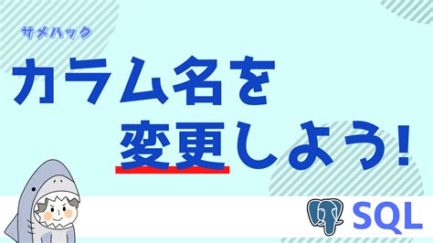 PostgreSQLdumpファイルを作ろうDB単位 SCHEMA単位 TABLE単位 サメハック