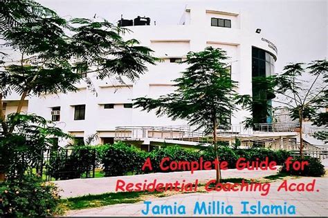 Jamia Rca Details Importan Dates 2020 Upsc