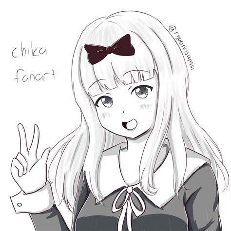 Chika Fujiwara Fanart By Ryooniisama On Deviantart