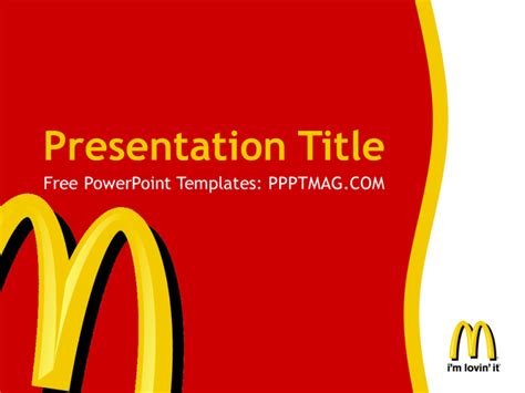 Free Mcdonalds Powerpoint Template Riset Free Mcdonalds Powerpoint Template Riset