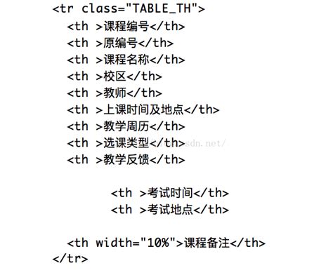 Java实现从学校教务网上爬取数据（二）—— 获取课表信息以及简单处理高校接入教务系统获取课表 Csdn博客