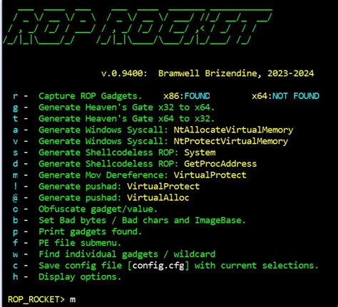 Rop Rocket Unleashing The Power Of Advanced Code Reuse Attacks