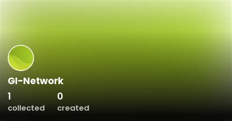 Gi Network Profile Opensea