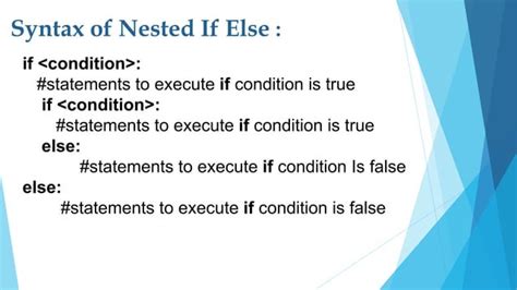 python conditional statement pptx