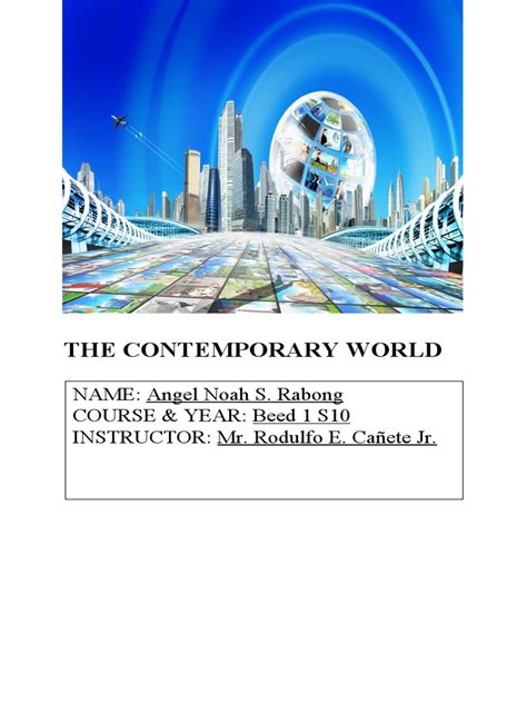 Activity Pdf Globalization Economic Growth