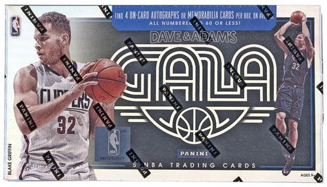 201516 Panini Gala Basketball Hobby Box Da Card World