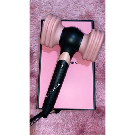 Jual Wts Lightstick Blackpink Ver2 Official Unsealed Shopee Indonesia