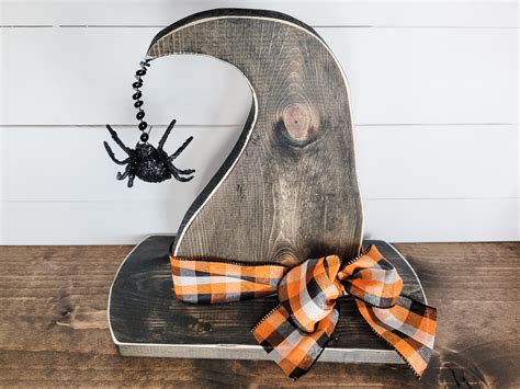 Wooden Witch Hat Halloween Decor Witch Hat Spooky Decor Etsy