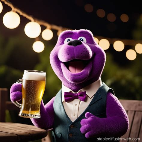 Barney Outfit On A 3 Year Old Girl Prompts Stable Diffusion Online