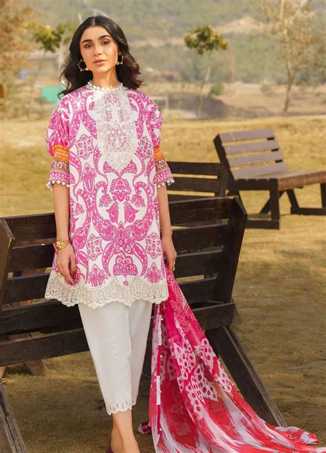 Meraki By Asifa And Nabeel Embroidered Lawn Suits Unstitched 3 Piece