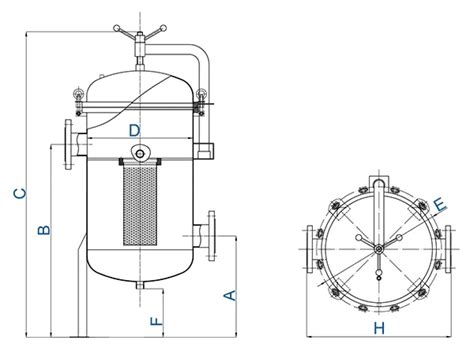 High Flow Ss Precision Filters Vertical And Horizontal