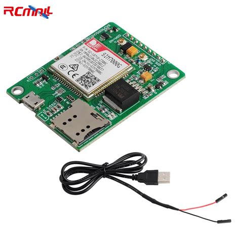 Titre résumé RCmall Extension Module SIM7000G pour Arduino IoT Test et Avis