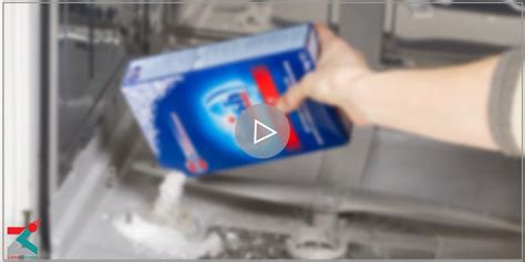 نحوه استفاده از نمک ماشین ظرفشویی