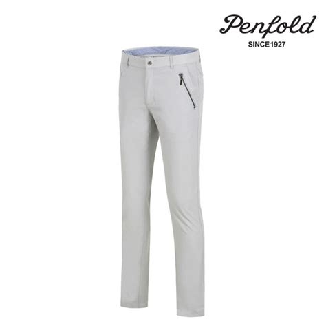 포스티 [펜폴드] Pf72pt02 남성용 지퍼 포인트 골프바지