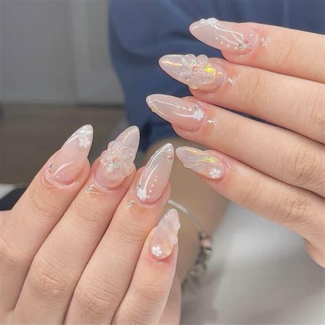 Pin By S T On Nailsss Pink Acrylic Nails Quinceanera Nails Swag Nails