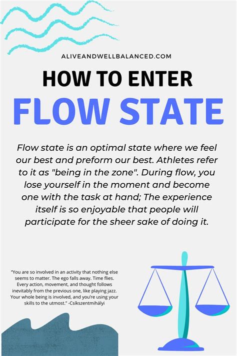 How To Enter Flow State More Often Plus Flow State Activities Flow Psychology Flow State