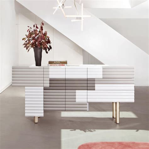 Doshi Levien Shanty Large Cabinet Summer Model B Mdf Glass