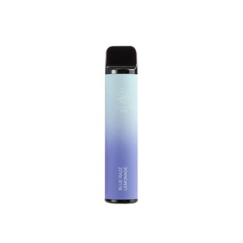 Elf Disposable Vape Bar 2500 Blue Razz Lemonade Pack 10 Bhika