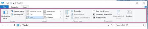 Weird Borders In File Explorer Solved Windows 10 Forums
