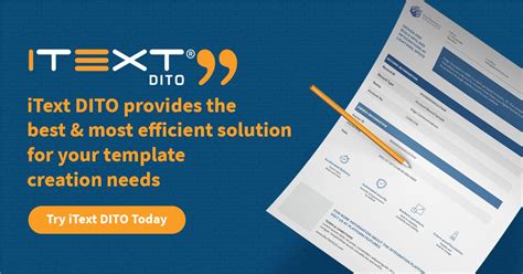 itext on linkedin itext dito provides the best and most efficient