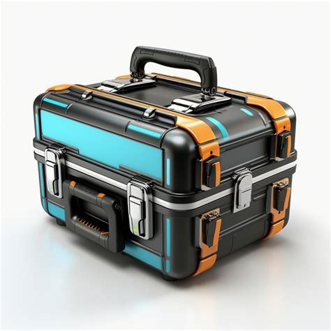 Premium AI Image Captivating PremiumQuality Tool Box In Striking