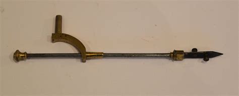 Victorian Brass Microscope Stage Forceps Antique Price Guide Details