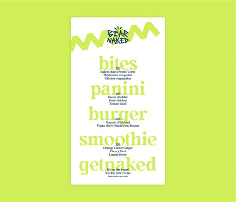 Branding Bear Naked On Behance