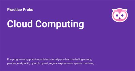 Cloud Computing Practice Probs