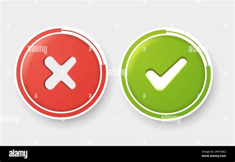 Vector Check Marks Circle Hi Res Stock Photography And Images Alamy