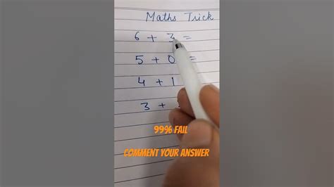 Maths Tricks Mathtricks Basicmaths Riddles Latest Mathstricks