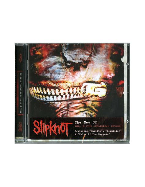 Buy Slipknot Vol3 The Subliminal Verses Cd Cd Only €1099