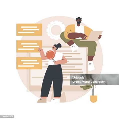 Persyaratan Perangkat Lunak Deskripsi Ilustrasi Vektor Konsep Abstrak