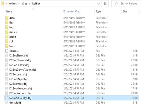 Github Blizzhackers Kolbot Soloplay The One To Rule Them All