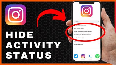 How To Hide Active Status On Instagram Easy YouTube