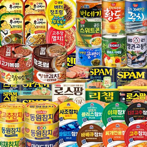 인기상품 통조림 반찬 샘표 롯데 양반 깻잎 장조림 명이절임 장아찌 김치 고기볶음 메추리알 명태 멸치 티몬