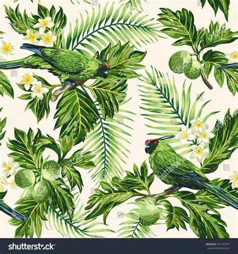 254 Seamless Breadfruit Pattern Images Stock Photos Vectors