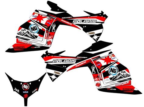 Polaris Snowmobile Wraps Senge Graphics