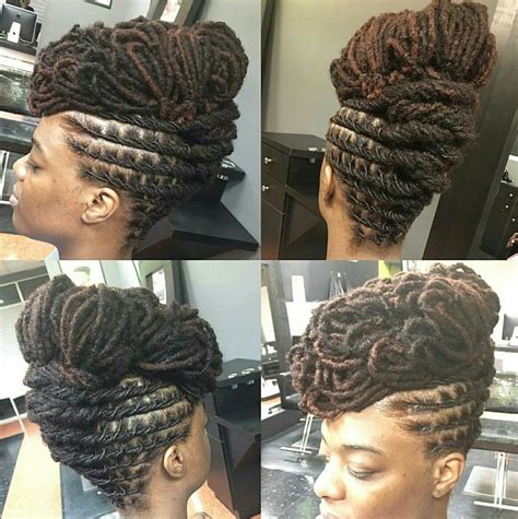 Pin By Radiant Sol On Her World Crown Of Locs Faux Locs Hairstyles