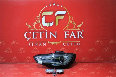 Audi A3 Xenon Sol Far Dolu A3 Xenon Dolu Sol Far 8V0 941 005 C