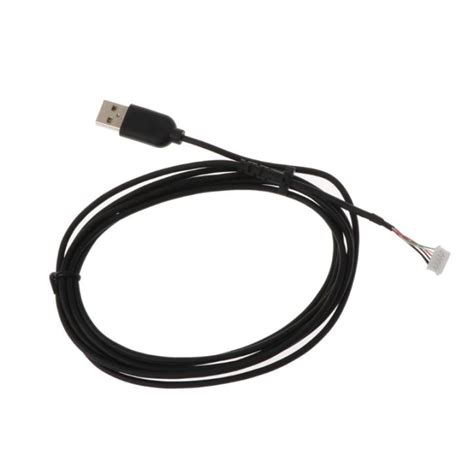 Durable Usb Soft Mouse Cable Replacement Wire For Logitech G102 Gaming