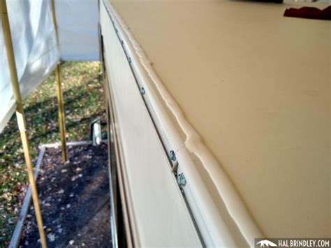 Rv Roof Repair Step 20 Dicor Lap Sealant Application Hal Brindley Wildlife Photography