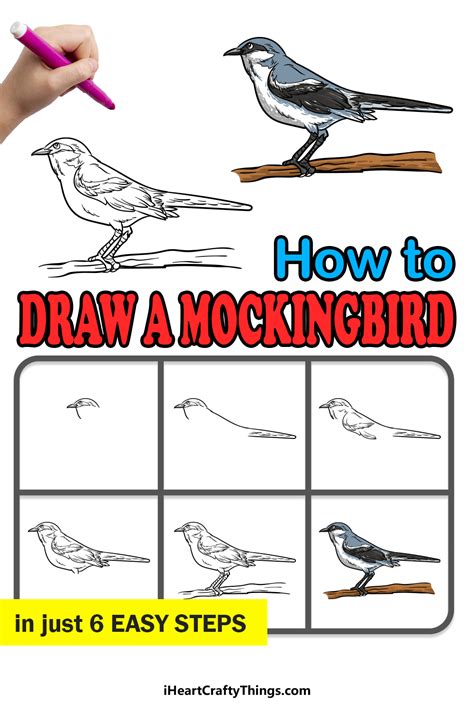 How To Draw Mockingbird Calendarinternal