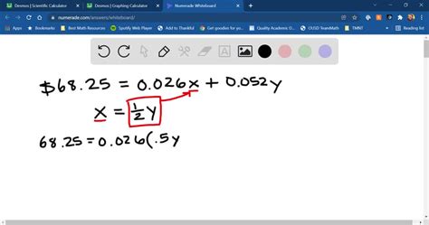 ⏩solved james earned a total of 68 25 in simple interest from two