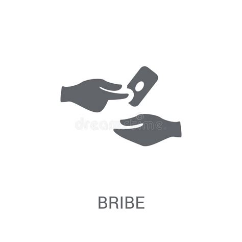 Bribe Icon Trendy Bribe Logo Concept On White Background From P Stock