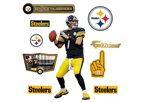 Ben Roethlisberger Fathead Jr Wall Decal Shop Fathead® For