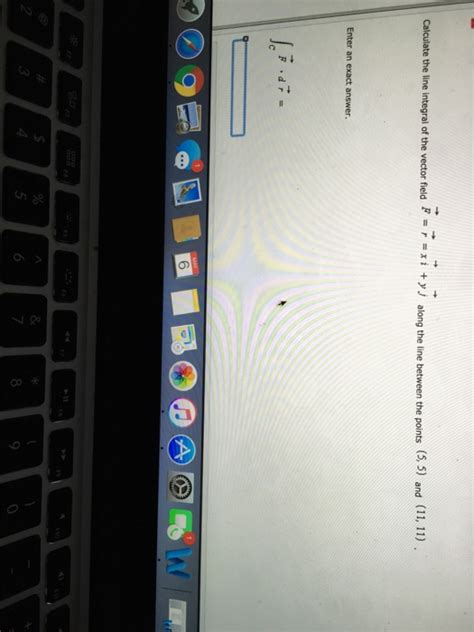 Solved Calculate The Line Integral Of The Vector Field F R